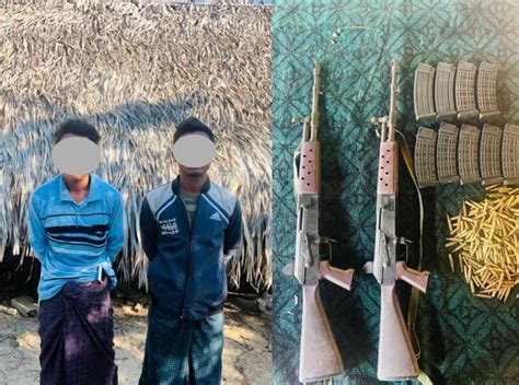 ရေစကြိုတွင် လက်နက်ဖြင့်ထွက်ပြေးလာသည့် စစ်ကောင်စီတပ်သား ၂ ဦးကို ဆုငွေချီးမြှင့် Bur Mizzima Com