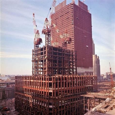 World Trade Center Under Construction