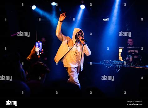 Copenhagen Denmark 07th April 2023 The British Rapper Meekz