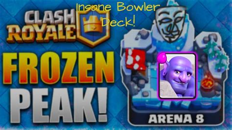 Clash Royale Bowler Deck For Arena 8 Youtube