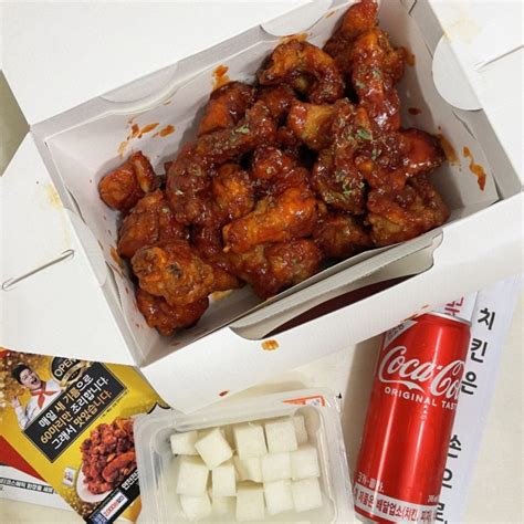 60계치킨 양념치킨 솔직후기 네이버 블로그