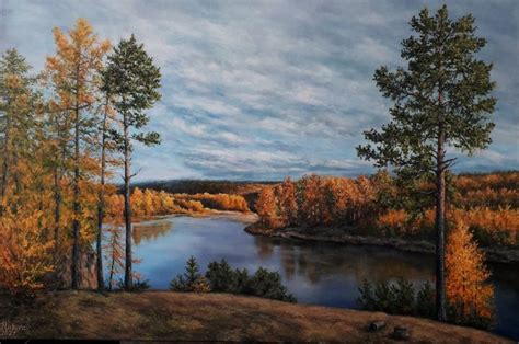 Осеннее настроение картина на Мольберт Landscape Pictures