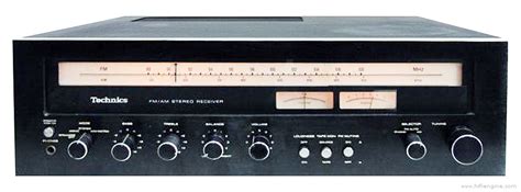 Technics SA AM FM Stereo Receiver Manual HiFi Engine