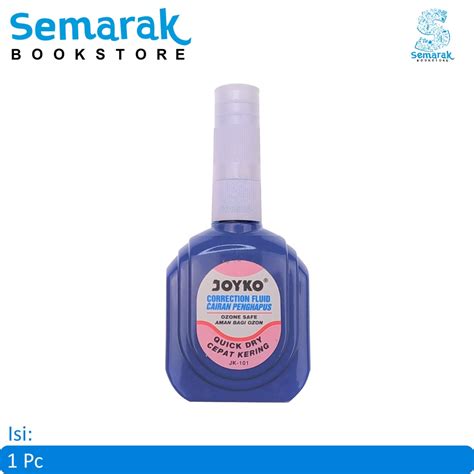 Jual Joyko Jk 101 Correction Fluid Tipe X Cair Blue Shopee Indonesia
