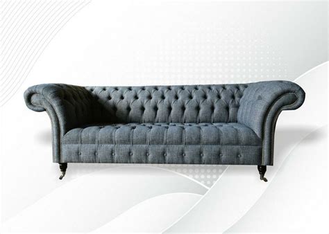 Jvmoebel Chesterfield Sofa Luxus Moderner Dreisitzer 3 Er Chesterfield