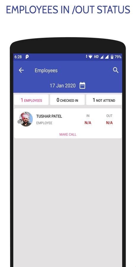 Employee Attendance Android App Template By GabsInfotech Codester