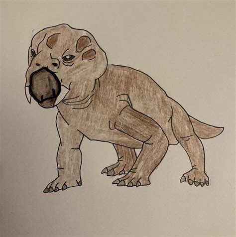 Leonard The Lystrosaurus By Drawasaurus04 On Deviantart