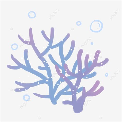 산호초 바다 일러스트 밑바닥 파랑 산호 클립 아트 산호 대양 Png 일러스트 및 Psd 이미지 무료 다운로드 Pngtree