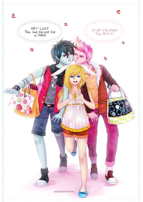 Adventure Time Fionna And Marshal Lee Anime