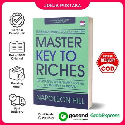 Promo Buku Master Key To Riches Napoleon Hill Diskon 23 Di Seller