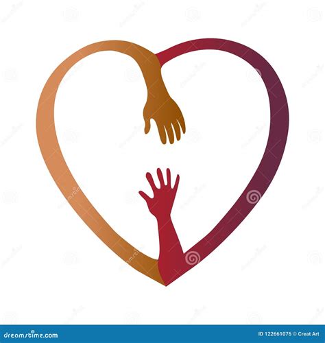 Helping Hand Vector Illustration Stock Vector Illustration Of Hand