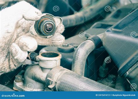 Check Coolant Level Stock Photography CartoonDealer
