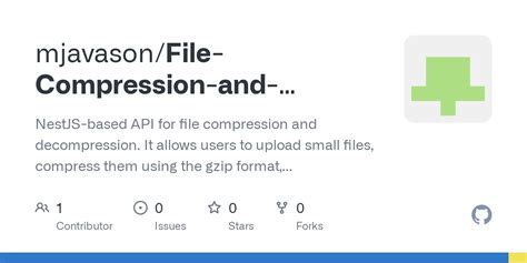 Github Mjavasonfile Compression And Decompression Api Nestjs Based