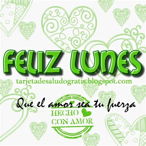 3 Tarjetas De Feliz Lunes