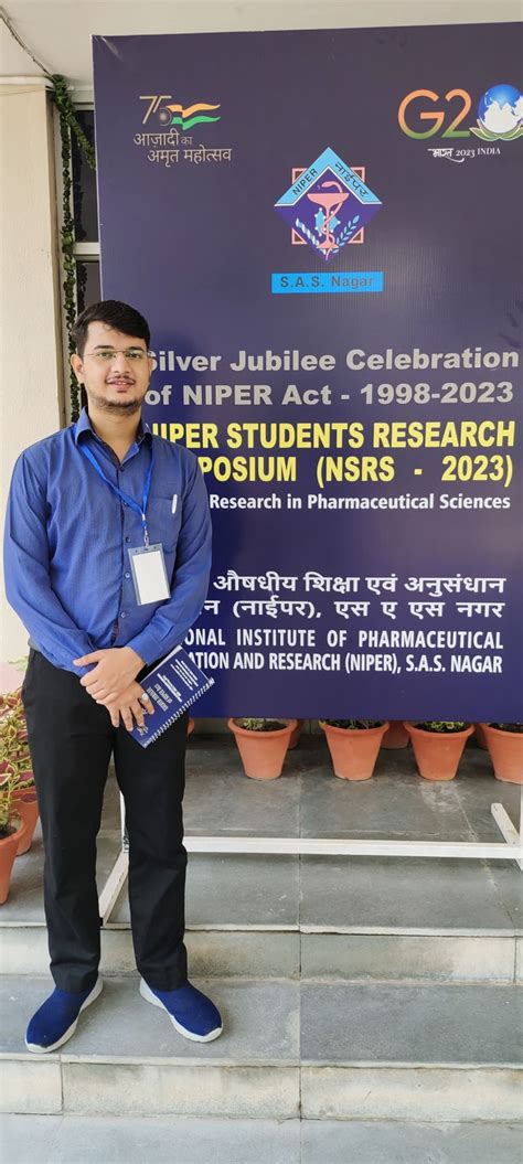 Rajat Mishra On Linkedin Hello Connection Niper Mohali Has Organized