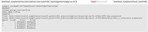 Unexpected Misaligned Sw · Issue 156 · Riscvsail Riscv · Github