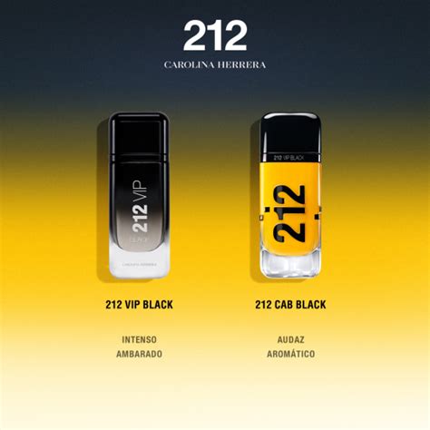 212 Vip Black Cab Edición Limitada Edp De Carolina Herrera