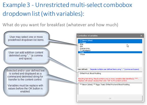 Pseudo Multi Select Dropdown Content Controls