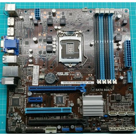 【1150主機板】華碩q87m Plus Bm6ae Dpmb 蝦皮購物