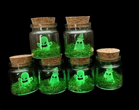 Pet Ghost In Bottle Etsy