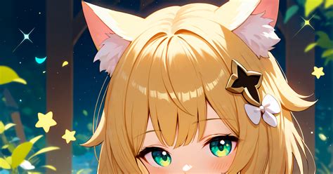 Girl Cat Ears Catgirl 3 Pixiv