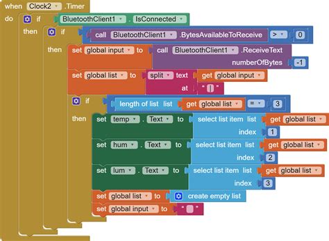Sensor Reading Bluetooth Data Reading MIT App Inventor Help MIT App Inventor Community
