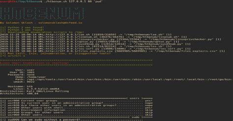 HTBenum A Linux Enumeration Script For Hack The Box