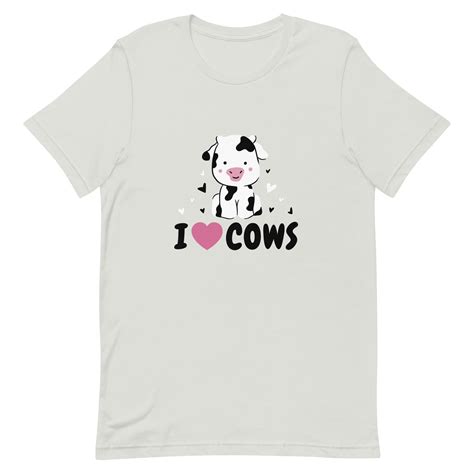 I Love Cows T Shirt Sayings Shirts