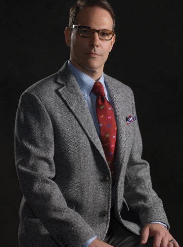 Charcoal And Silver Herringbone Harris Tweed Sport Coat Tweed Sport