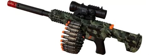 Arma Arminha M416 Militar Brinquedo Sniper Metralhadora Parcelamento