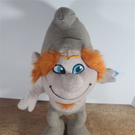 The Smurfs Toys The Smurfs Hackus Smurf Plush 4 Gray Movie Stuffed Toy 213 Kellytoy Poshmark