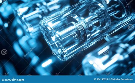 Control Rods Managing Energy In A Nuclear Fission Process Visualizing Atomic Regulation Stock