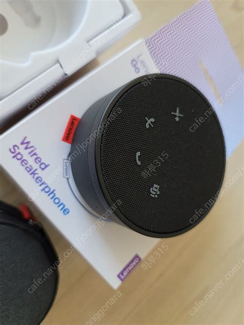 레노버 레노바 Lenovo 유선 스피커폰 전방향 마이크 오디오홈시어터 중고나라