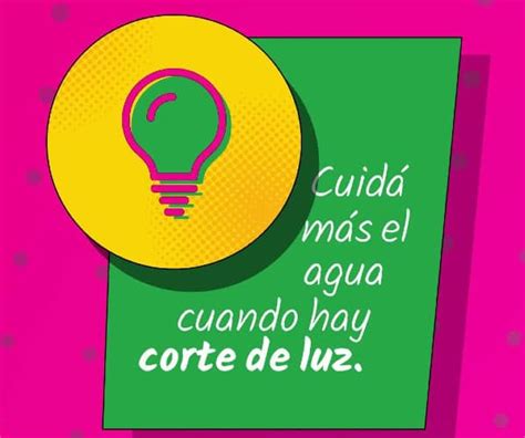InfoBAN Aysa solicitó un uso racional del agua frente a los cortes de luz