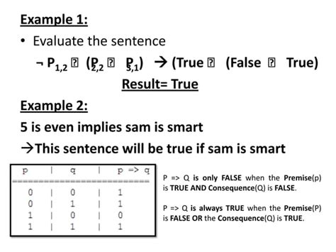 Propositional Logic Inference PPT