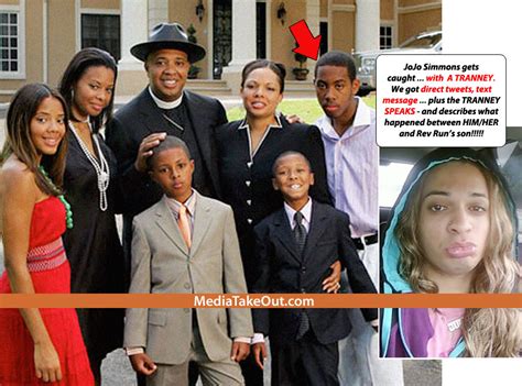 The Lonely Mans Theme Rev Run S Son JoJo Simmons Gets CAUGHT With A Tranney And