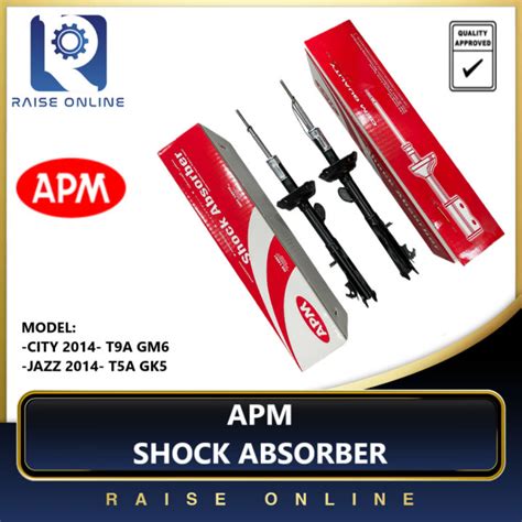 100 Original Apm Honda City Gm6 T9a Jazz Gk5 T5a Front Rear Shock