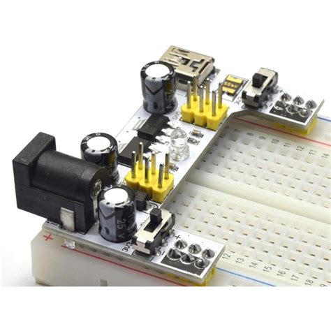 【樂意創客官方店】《附發票》麵包板專用電源 雙路5v33v 開關切換 輸出直流穩壓模組 電源模組 蝦皮購物