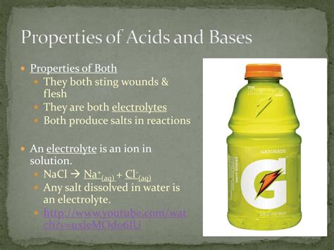 PPT Chemistry Acids And Bases Properties Of Acids And Bases PowerPoint Presentation ID 1951178