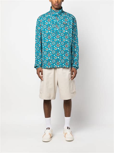 Adidas Graphic Print Organic Cotton Jacket Farfetch