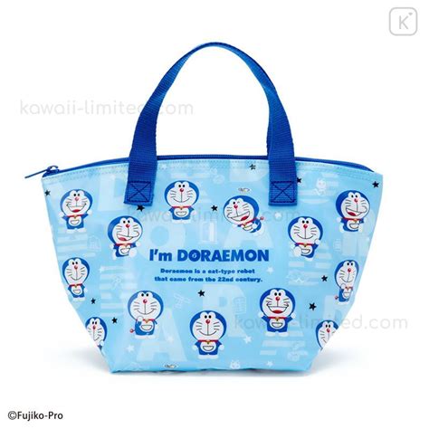 Japan Doraemon Insulated Cooler Bag Kawaii Limited