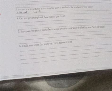 Are The Practices Shown In The Story The Studyx