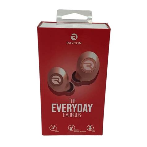 Raycon Headphones New Raycon The Everyday Earbuds Rose Gold Wireless Stereo In Ear Bluetooth