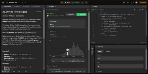 Day 3030 Divide Two Integers Vethika Venkatraman Posted On The Topic Linkedin