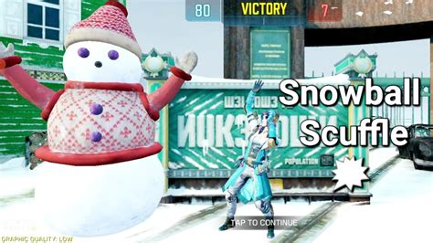 Snowball Scuffle Multiplayer Cod Mobile Youtube