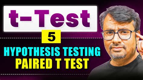 Paired T Test Explained Hypothesis Testing Made Easy By Gp Sir