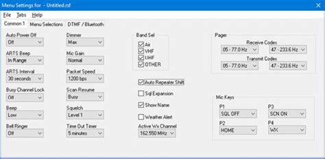 FTM Radio Programming Software