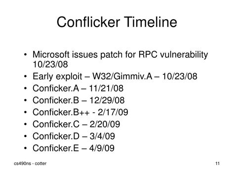 Ppt Conficker Powerpoint Presentation Free Download Id 6355842