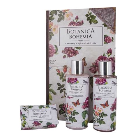 Botanica Bohemia vlasový šampon 200 ml - šípky a růže