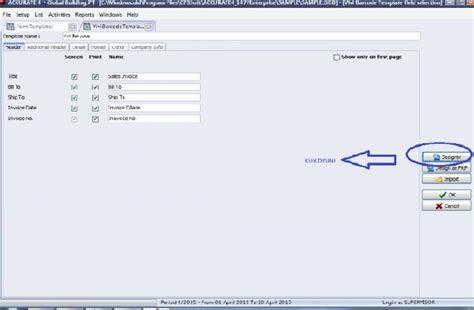 Menampilkan Barcode Invoice Number Di Preview Sales Invoice Accurate